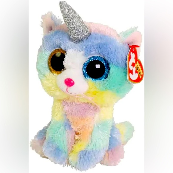 Ty | Toys | Ty Beanie Boos Heather Unikitty Perfect Plush Small 6 ...